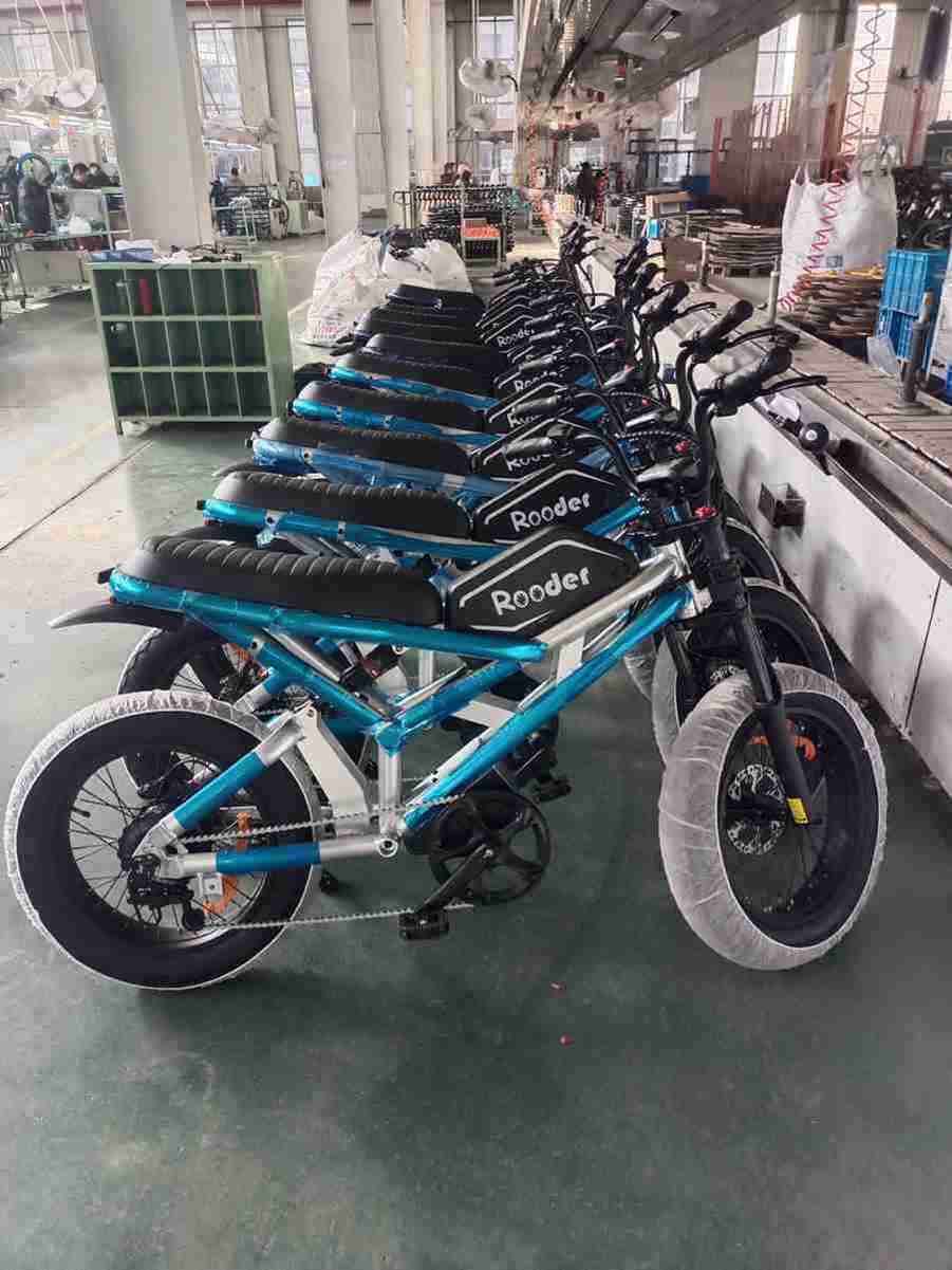 Electric Cycle With Fat Tyre OEM – Rooder EU